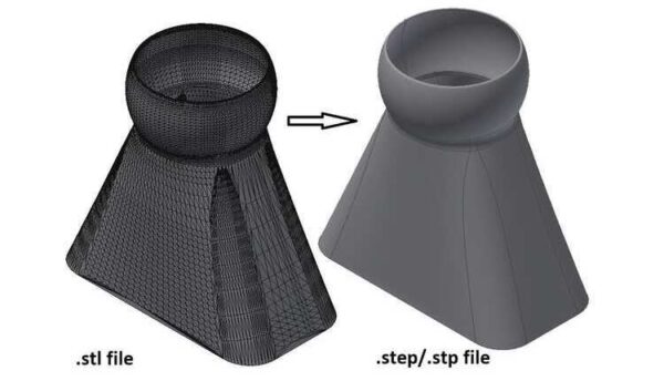 STL to STEP: How to Convert STL Files to STEP Format | AT-Machining