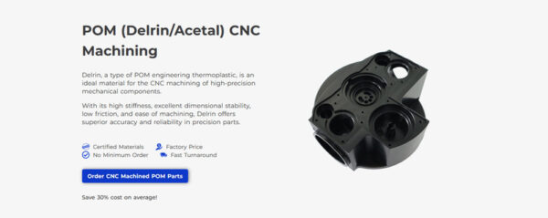 POM CNC Machining: The Perfect Solution for High-Quality Custom Parts ...