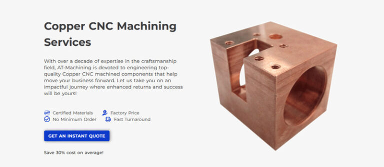 Copper CNC Machining: Everything You Want to Know | AT-Machining
