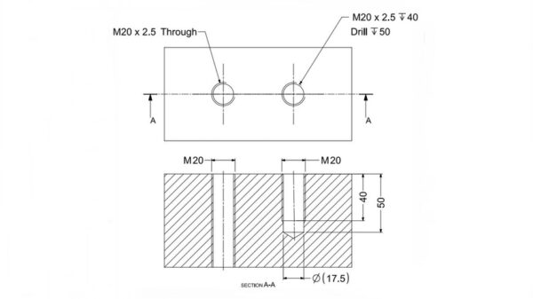The Engineer's Guide to Blind Holes in Machining | AT-Machining